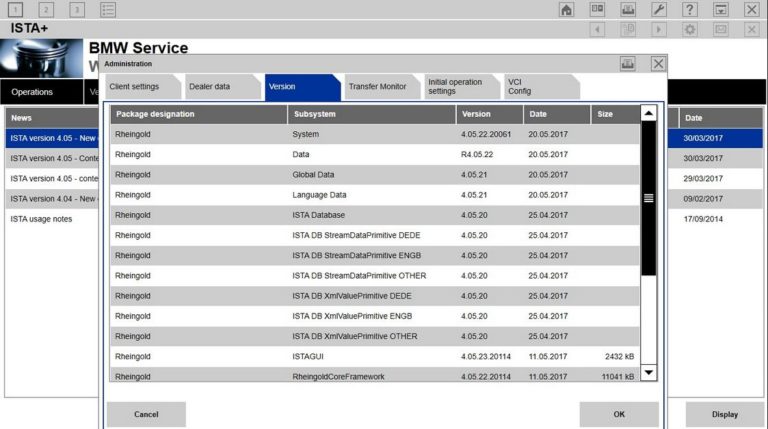BMW ISTA-D 4.05.23 Standalone+ SQLiteDBs Free download Mega | | Car ...