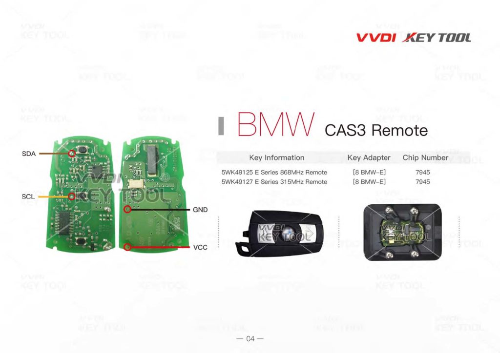 VVDI KEY Tool Remote Unlock Wiring Diagram-all here – UOBDII Official Blog