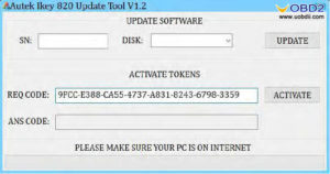 Autek IKey820 Updating and Activation Guide – UOBDII Official Blog