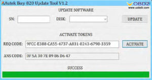 Autek IKey820 Updating and Activation Guide – UOBDII Official Blog