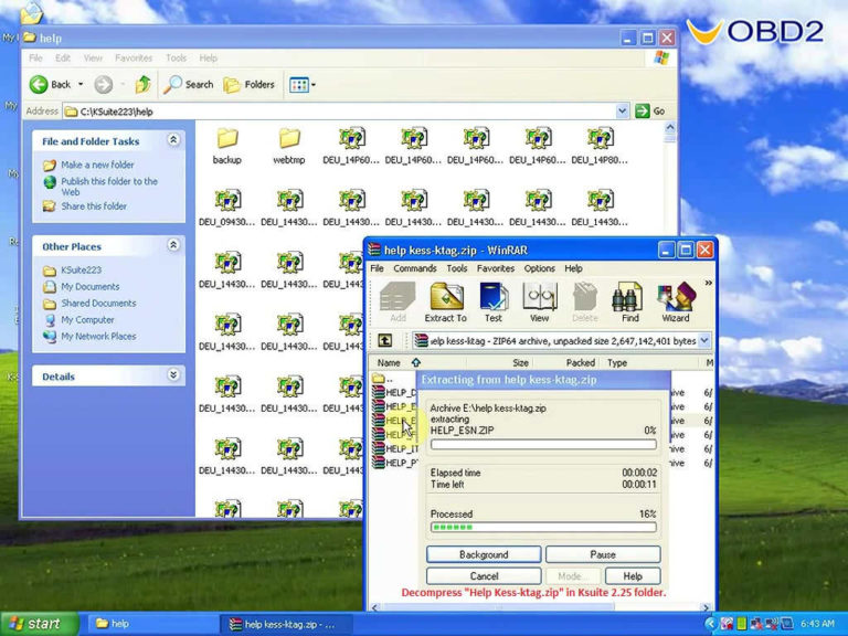 Ktag V2.25 fw 7.020 ECU programmer win7 free download & Installation ...