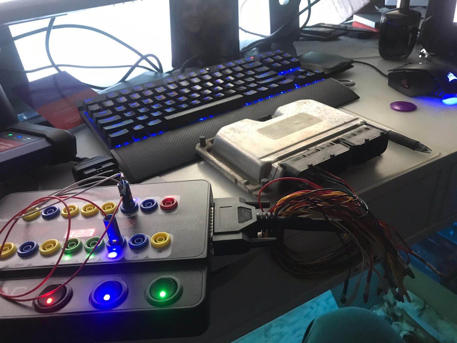 Autel IM608 and Godiag GT100 ECU bench connector work together ...