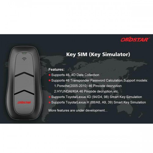 How does OBDSTAR Key SIM (Key Simulator) work?