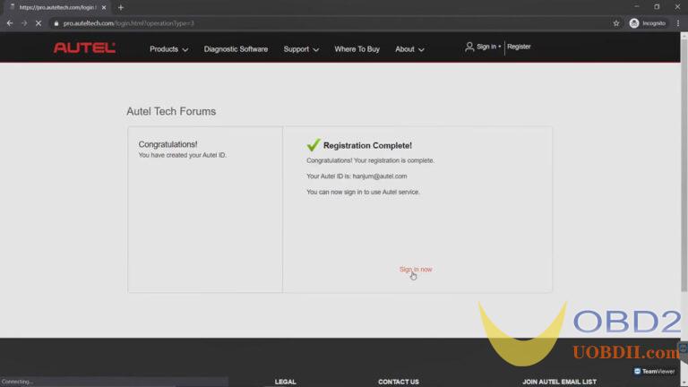 How to create an Autel Account and register Autel tool? – UOBDII ...
