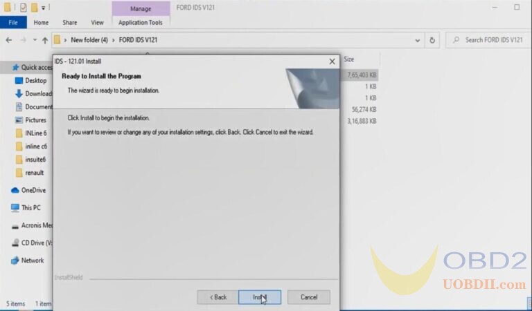 Ford Mazda IDS V122 V121 Free download Setup and Activation – UOBDII ...