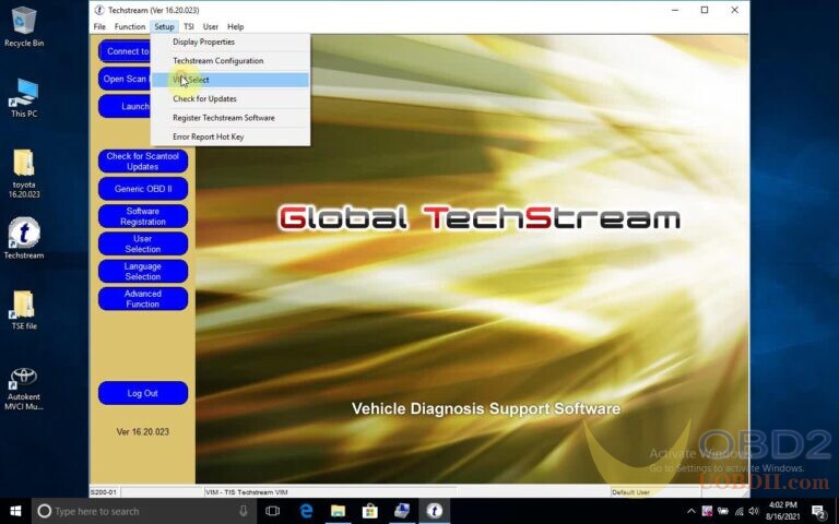 Free Download Toyota Techstream V16.20.023 (no need key) – UOBDII ...
