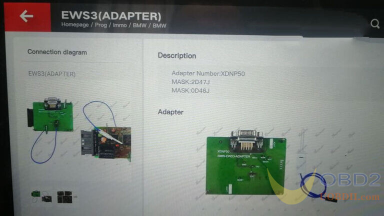 Read Write EWS3 EWS4 eeprom with VVDI Key Tool Plus/ VVDI Prog/AK90 ...