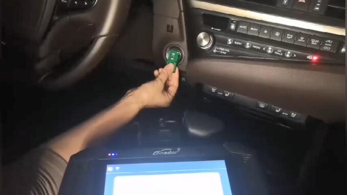 Lonsdor Toyota Lexus 8A/4A Smart Key Programming Tutorial – UOBDII ...