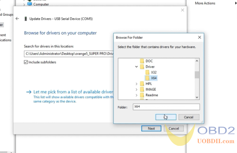 Orange5 Super Pro Software Download and Installation – UOBDII Official Blog