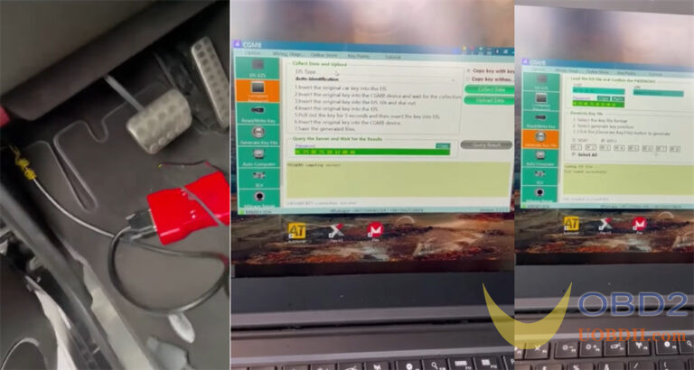 How to program Benz G63 AMG All Key Lost by CGDI MB with CG Be Key ...