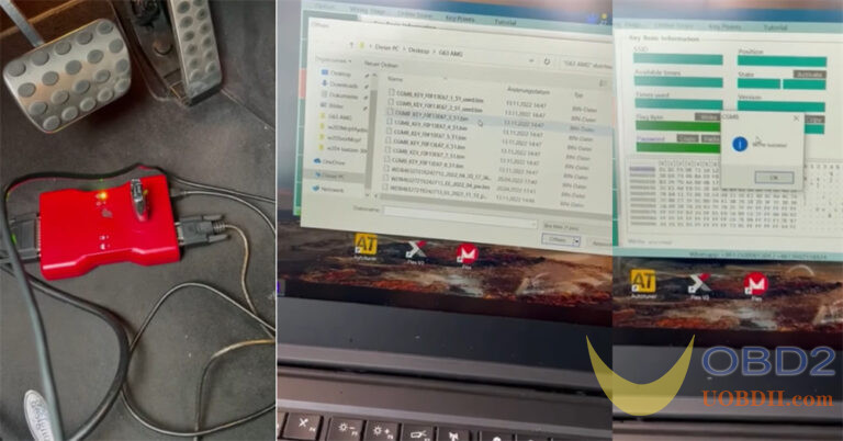 How to program Benz G63 AMG All Key Lost by CGDI MB with CG Be Key ...