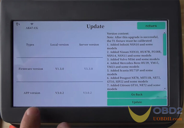 How to Update and Calibrate CG007 Godzilla Key Cutting Machine – UOBDII ...