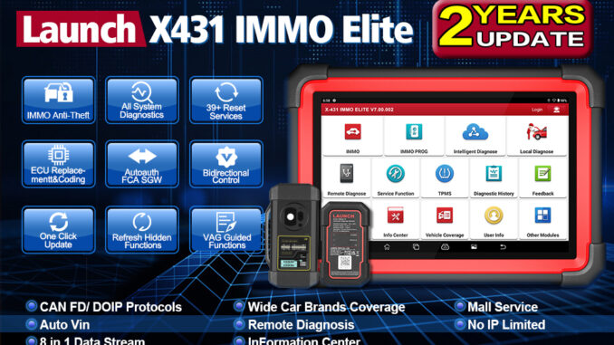 What is Launch X431 IMMO Elite Key Programmer – UOBDII Official Blog