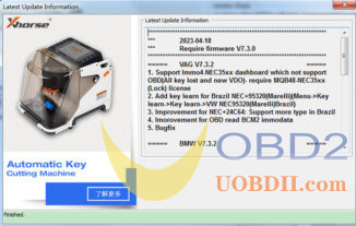 Xhorse VVDI2 V7.3.2 Update and Software Download – UOBDII Official Blog