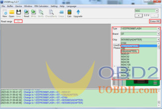 VVDI Prog Tutorials: Read and Write mileage with 35160DW Chip/M35080/D80 Adapter – UOBDII ...
