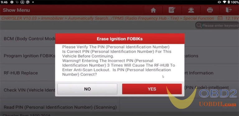 How to Do Chrysler Anti-theft Key Matching with Launch X431 IMMO Plus ...