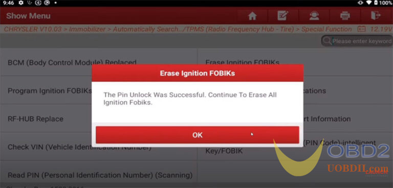 How to Do Chrysler Anti-theft Key Matching with Launch X431 IMMO Plus ...