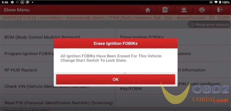 How to Do Chrysler Anti-theft Key Matching with Launch X431 IMMO Plus ...