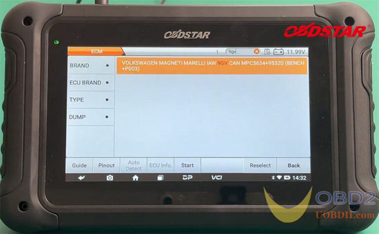 OBDSTAR DC706 Tutorials: Read/Write VW 7GV/9GV ECM on Bench – UOBDII ...