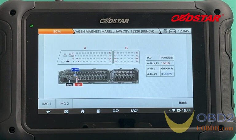 OBDSTAR DC706 Tutorials: Read/Write VW 7GV/9GV ECM on Bench – UOBDII ...