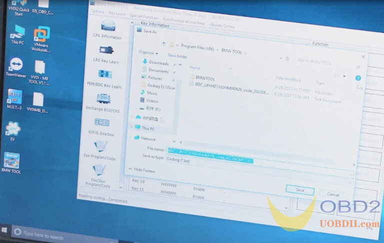 How to Identify BMW FEM Key with VVDI BMW Tool and Godiag BMW FEM/BDC ...