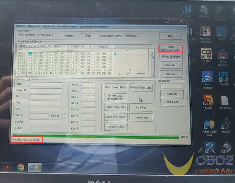 VVDI2 Program Immo Data and Swap Cluster for Skoda Octavia – UOBDII ...