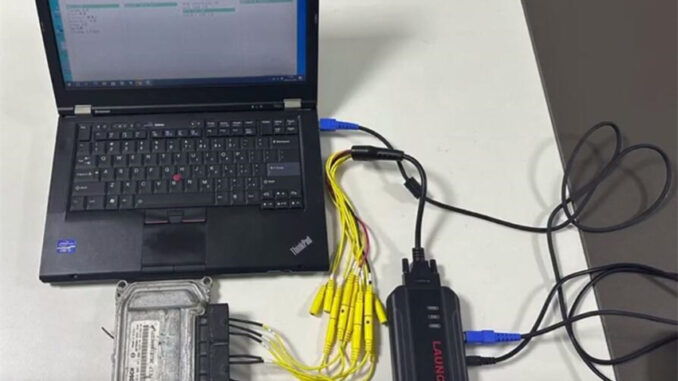 How to Clone Bosch ME17.8.8 with Launch X431 ECU Programmer on Bench ...