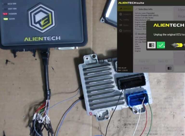 AcDelco E78 ECM Clone with Alientech KESS V3 in Boot Mode – UOBDII ...