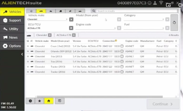 AcDelco E78 ECM Clone with Alientech KESS V3 in Boot Mode – UOBDII ...