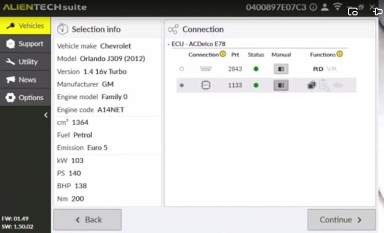 AcDelco E78 ECM Clone with Alientech KESS V3 in Boot Mode – UOBDII ...