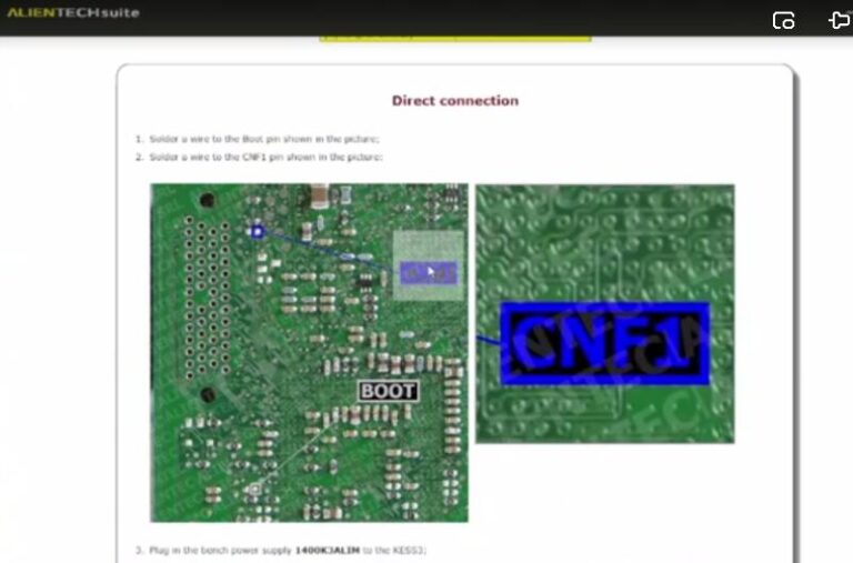 AcDelco E78 ECM Clone with Alientech KESS V3 in Boot Mode – UOBDII ...
