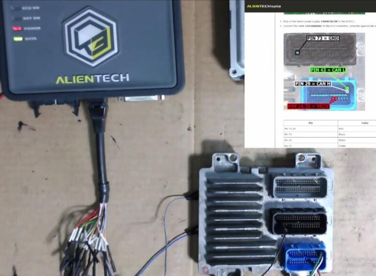 AcDelco E78 ECM Clone with Alientech KESS V3 in Boot Mode – UOBDII Official Blog