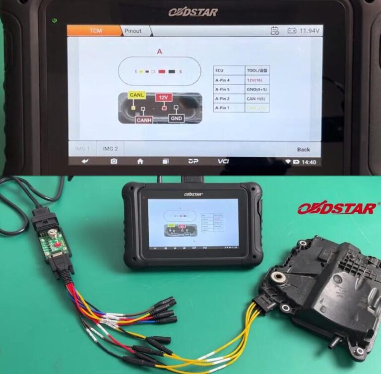 OBDSTAR DC706 Clone Benz SIM271DE ECM/ISM TCM on Bench – UOBDII Official Blog