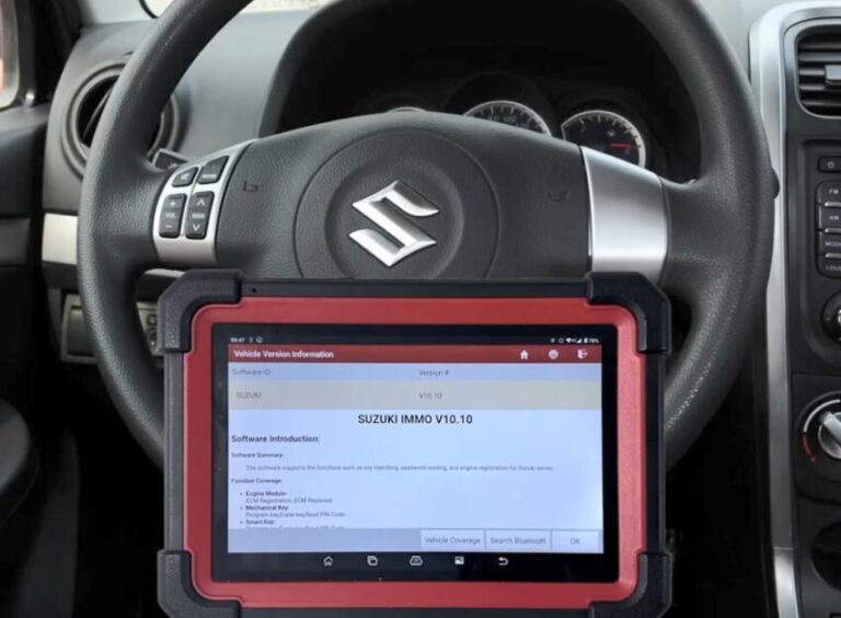 Suzuki Anti-Theft Key Matching with Launch X431 IMMO Plus/Elite ...