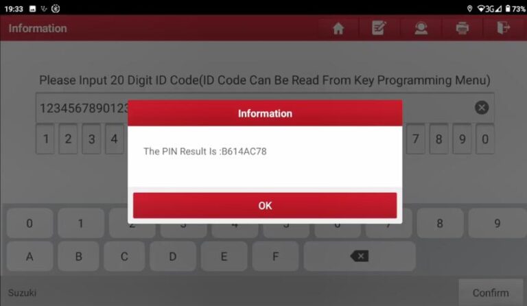 Suzuki Anti-Theft Key Matching with Launch X431 IMMO Plus/Elite – UOBDII Official Blog