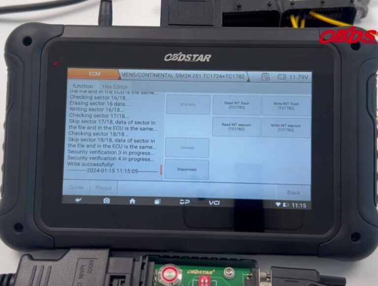 OBDSTAR DC706 Clone Hyundai Siemens SIM2K-251 on Bench – UOBDII Official Blog