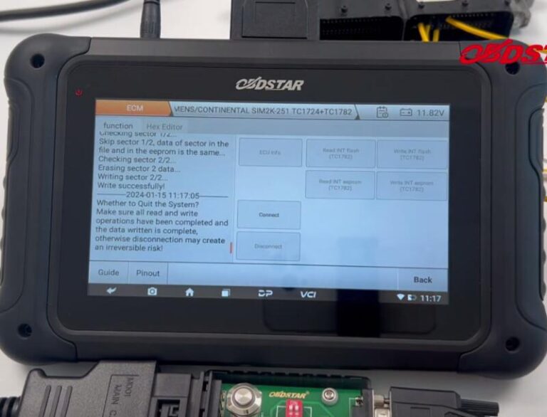 OBDSTAR DC706 Clone Hyundai Siemens SIM2K-251 on Bench – UOBDII Official Blog