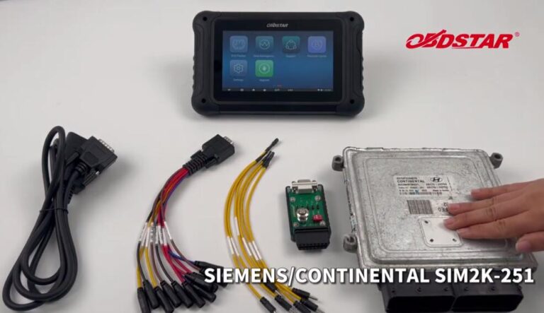 OBDSTAR DC706 Clone Hyundai Siemens SIM2K-251 on Bench – UOBDII ...