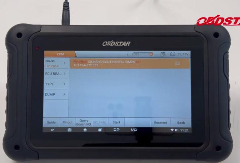 OBDSTAR DC706 Clone Hyundai Siemens SIM2K-251 on Bench – UOBDII Official Blog