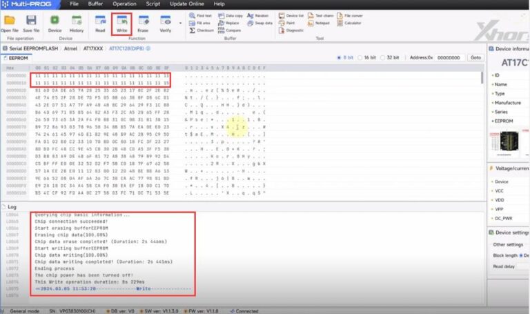 Xhorse Multi Prog Read and Write EEPROM and Microcontroller – UOBDII Official Blog