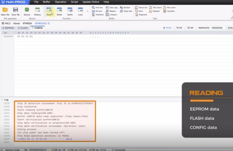 Xhorse Multi Prog Read and Write EEPROM and Microcontroller – UOBDII Official Blog