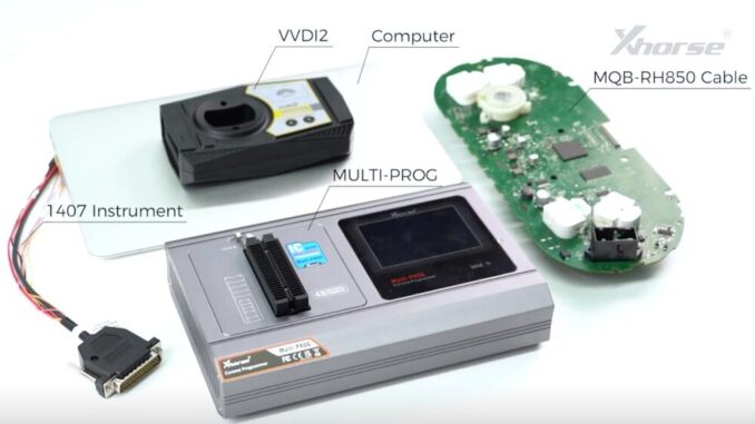 Xhorse Multi-Prog and VVDI2 Program MQB RH850/V850 Key – UOBDII Official Blog