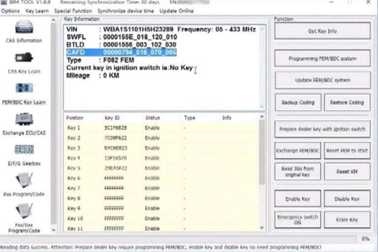 How to solve BMW FEM/BDC OBD Programming Coding Loss by Xhorse BIMTool ...