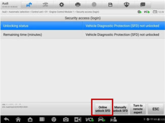 Autel Unlock SFD Security Gateway for VAG Guide – UOBDII Official Blog