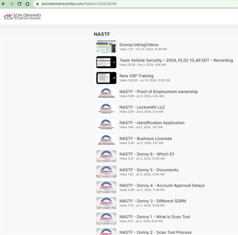 Launch X431 Joined NASTF Announcement – UOBDII Official Blog