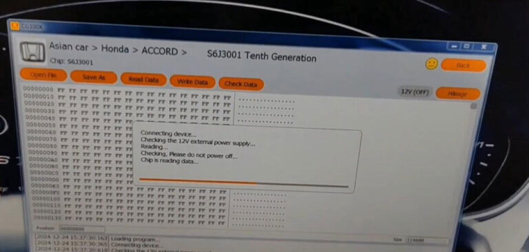 CG100X Correct Mileage for Honda Accord/ City S6J3001 – UOBDII Official ...