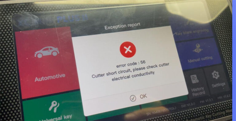How to Solve Condor XC Mini Plus II Error Code 6 Problem? – UOBDII ...