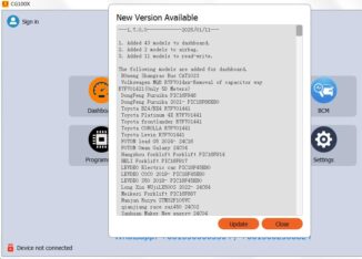 CG100X V1.7.0.0 Update and Download – UOBDII Official Blog