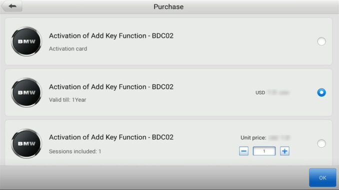 How to Buy Autel BMW G-Chassis License For Add Key Function? – UOBDII ...