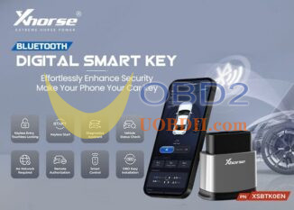 Xhorse Bluetooth Digital Smart Key Make Your Phone Your Car Key – UOBDII Official Blog